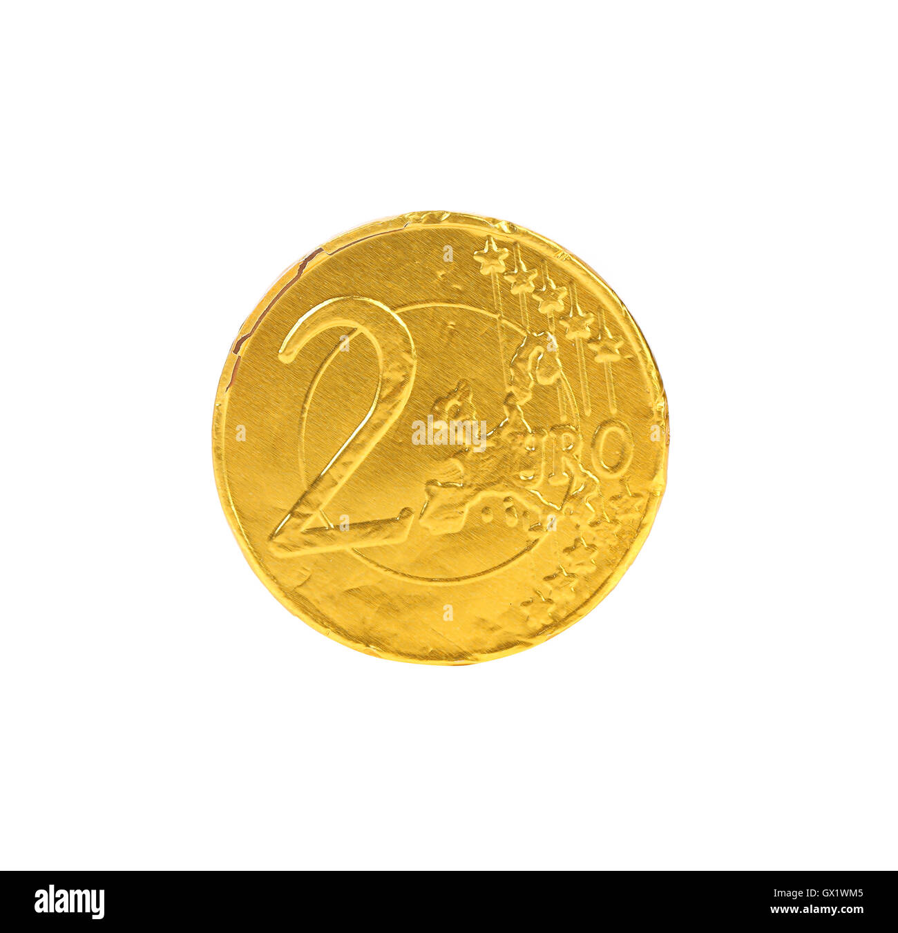 Wrapped chocolate coin hi-res stock photography and images - Alamy