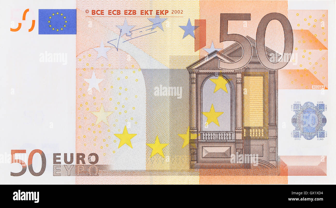 50 euro note hologram euro hi-res stock photography and images - Alamy