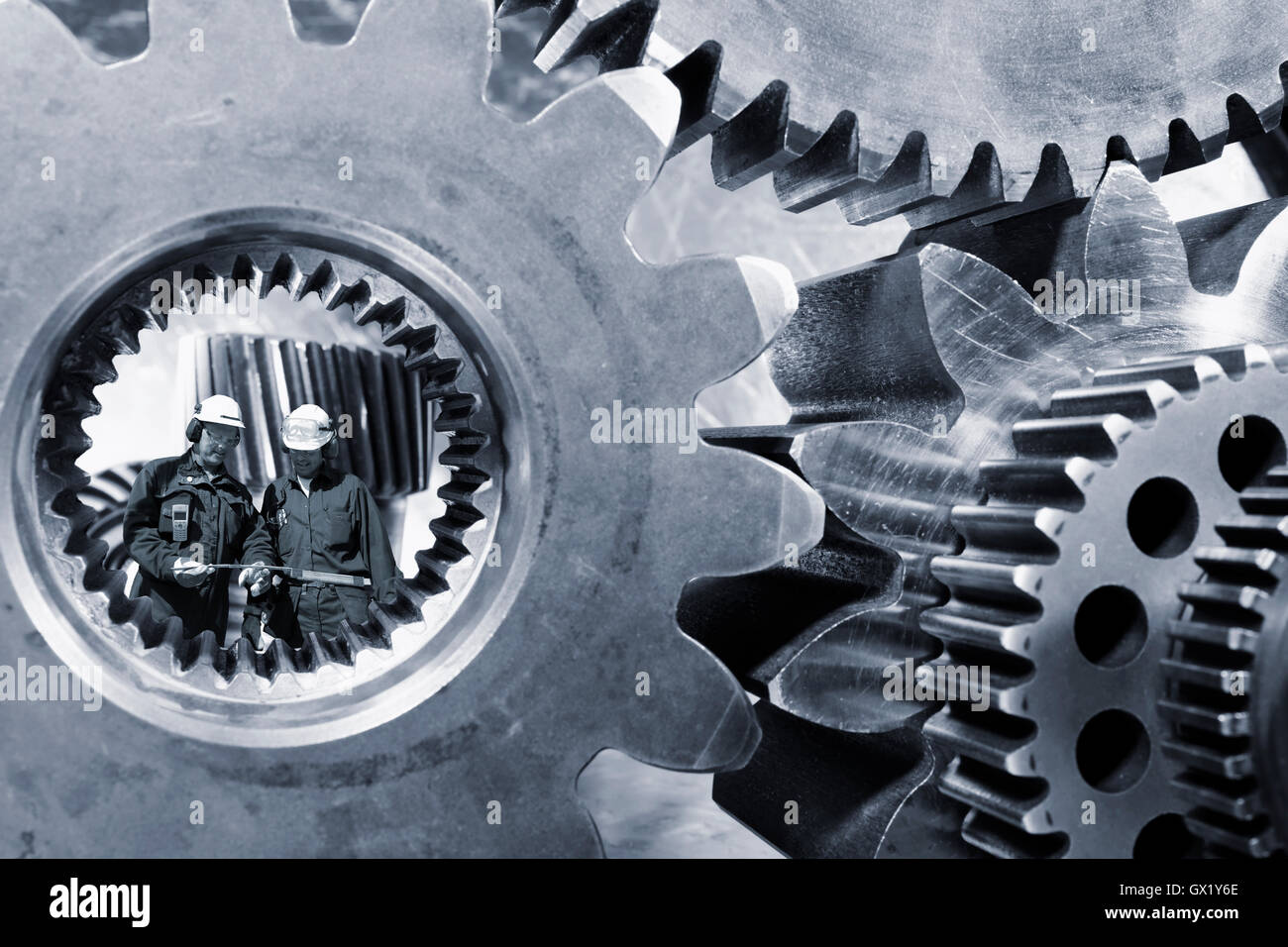 Giant Cogs High Resolution Stock Photography and Images - Alamy