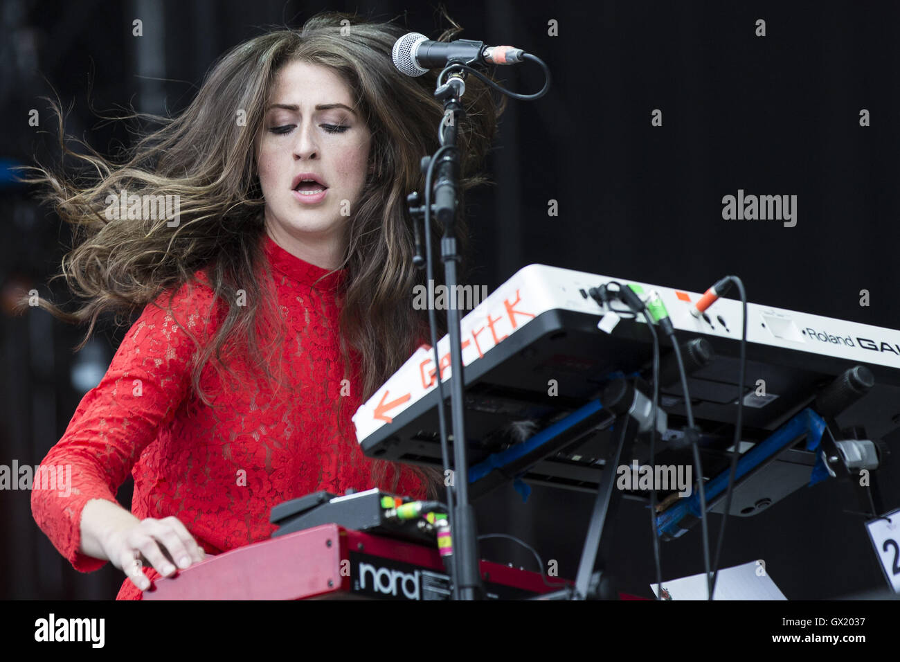 Reverend and the makers at the Isle of Wight Festival Featuring: Laura ...