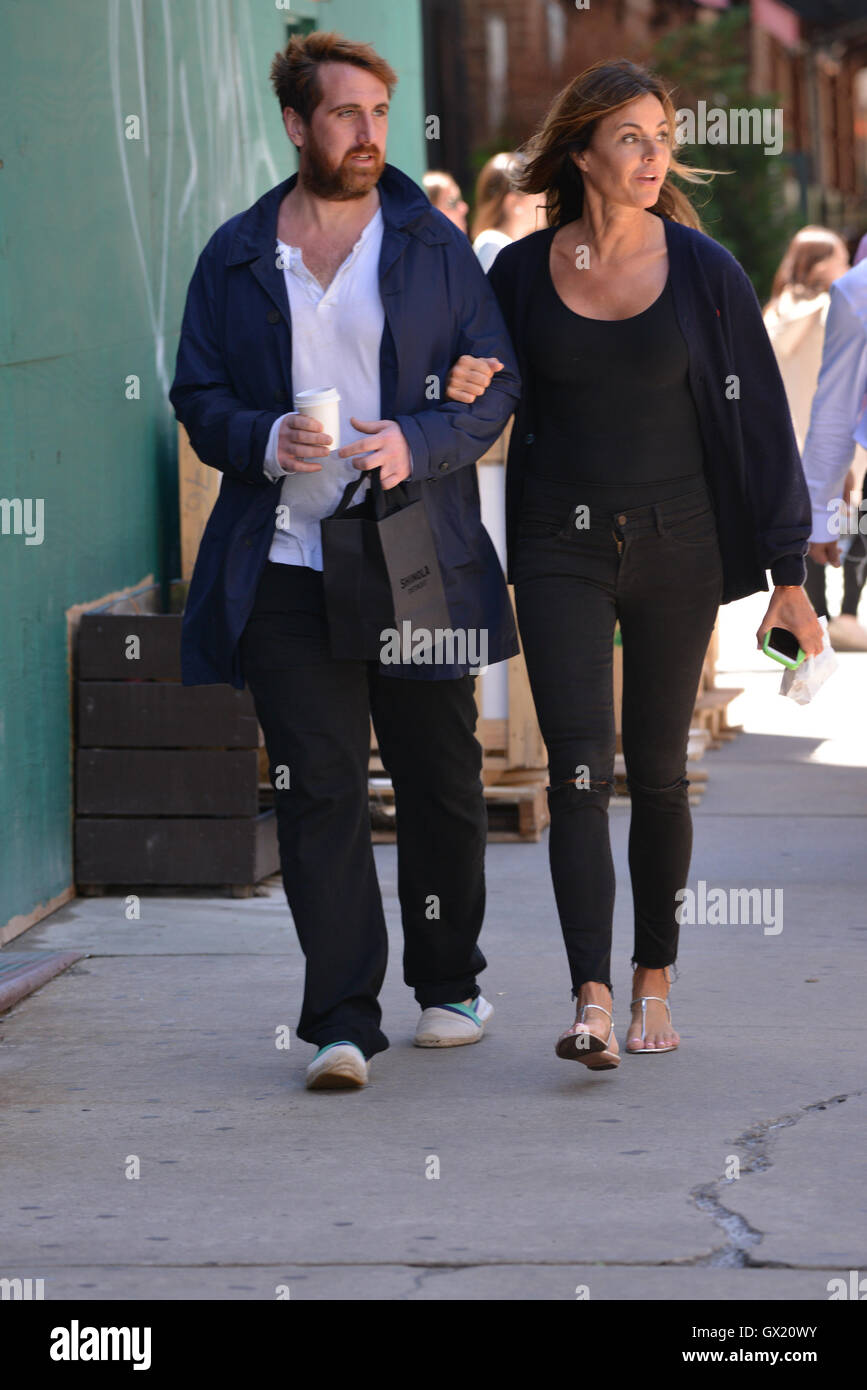 Kelly Benison and friend out in Tribeca Featuring: Kelly Bensimon Where ...