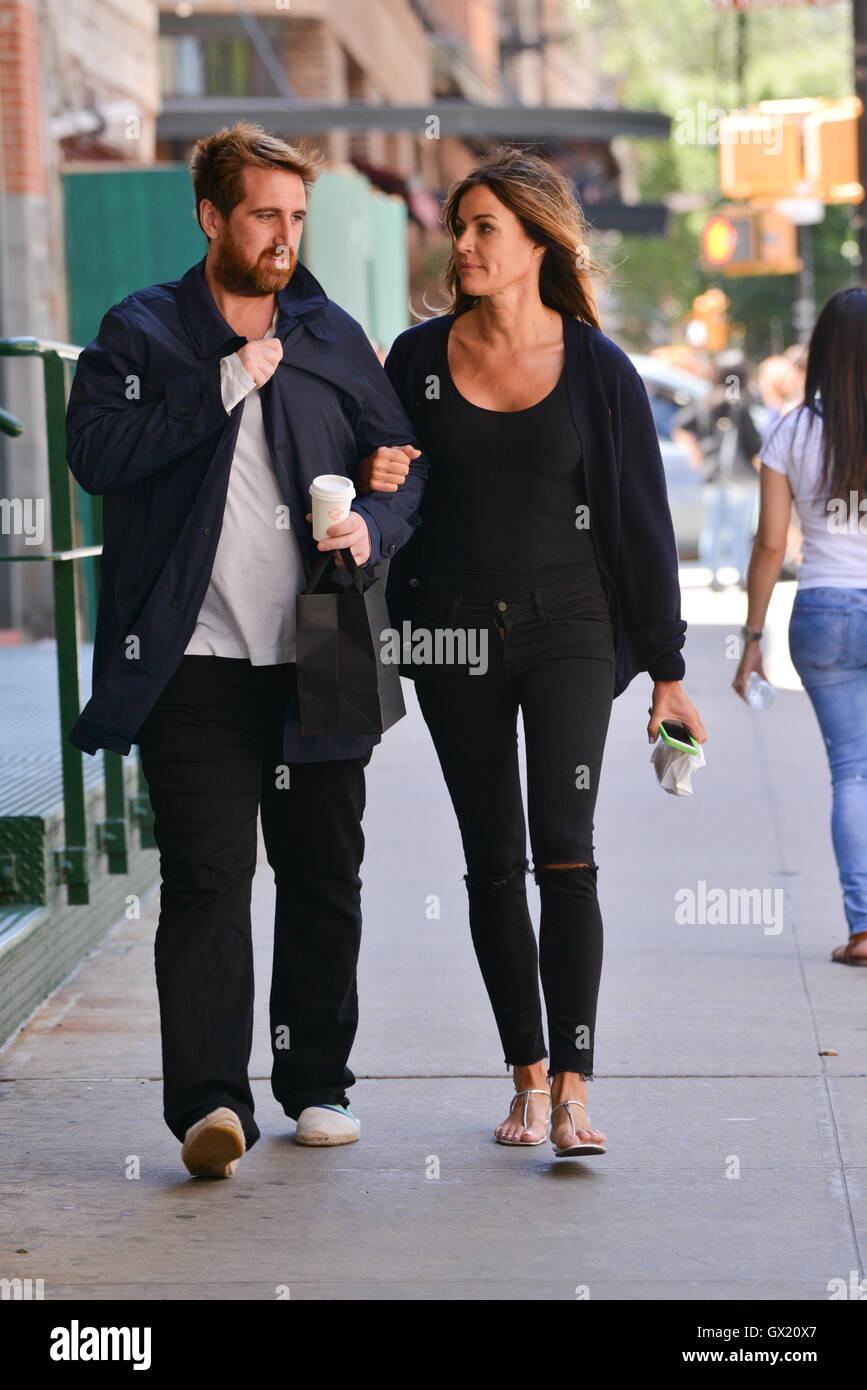 Kelly Benison and friend out in Tribeca Featuring: Kelly Bensimon Where ...