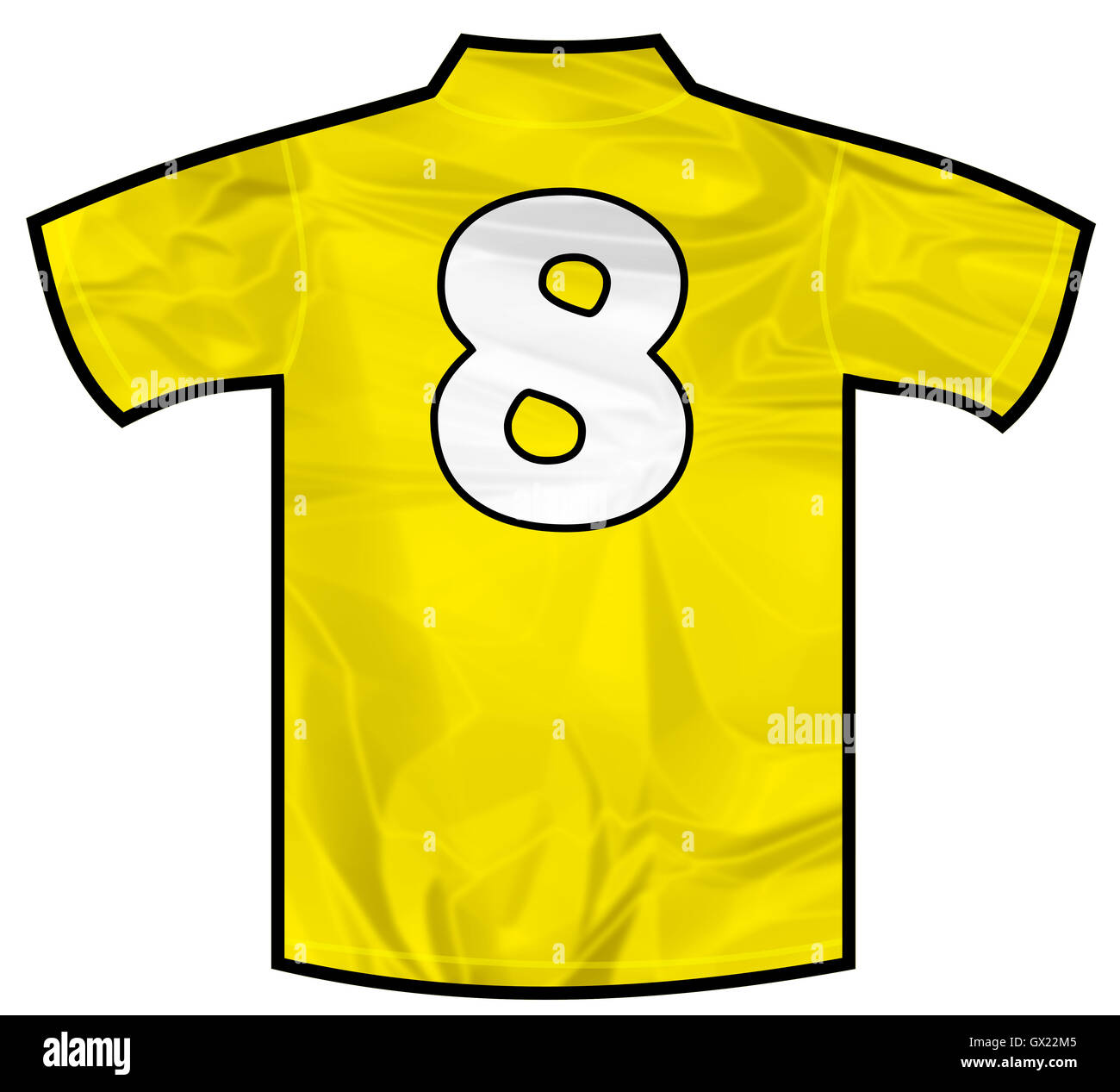 Number eight shirt hi-res stock photography and images - Alamy