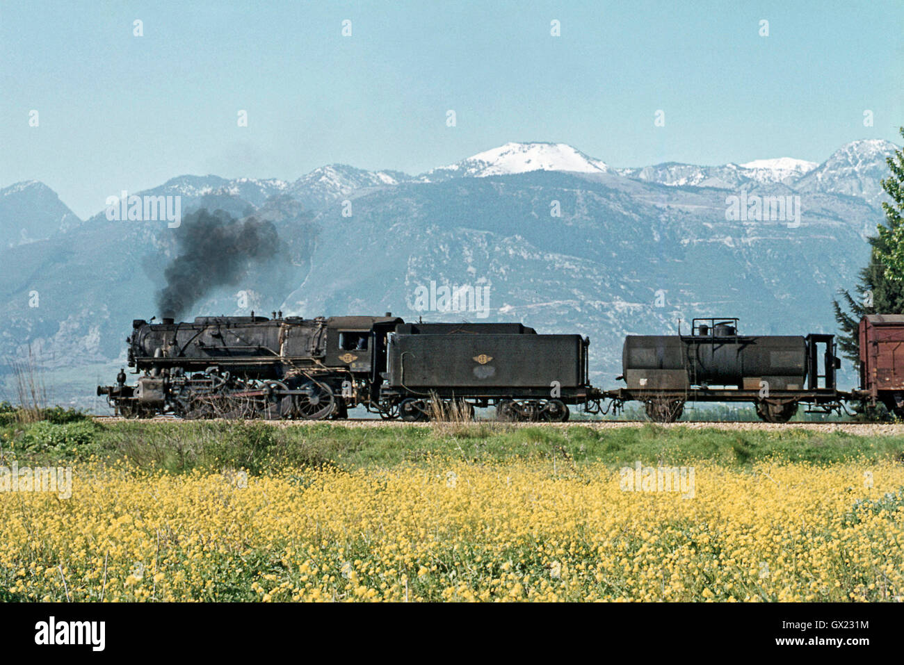 Greek railways hi-res stock photography and images - Alamy