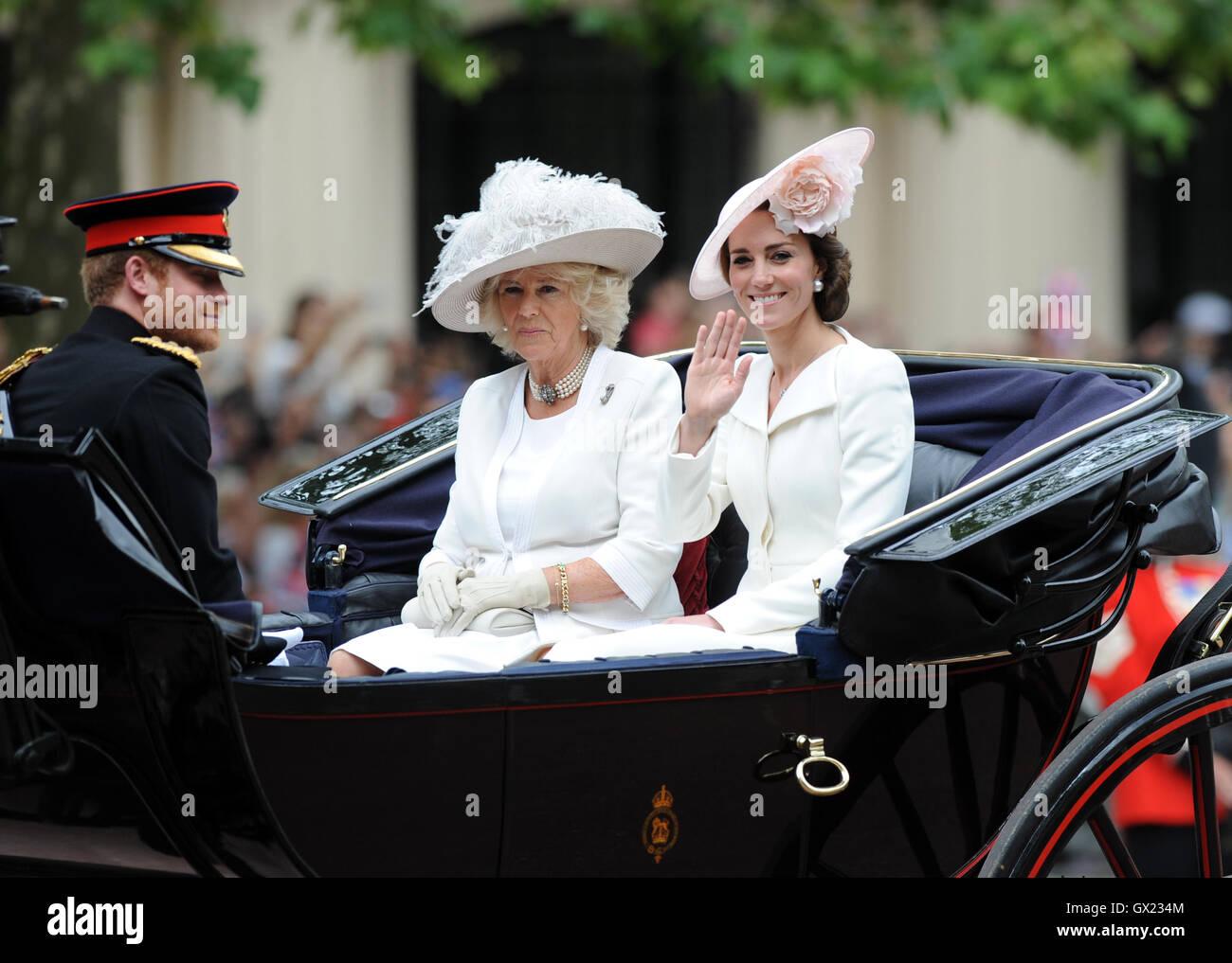The Queens 90th Birthday is celebrated at the Trooping The Colour ...