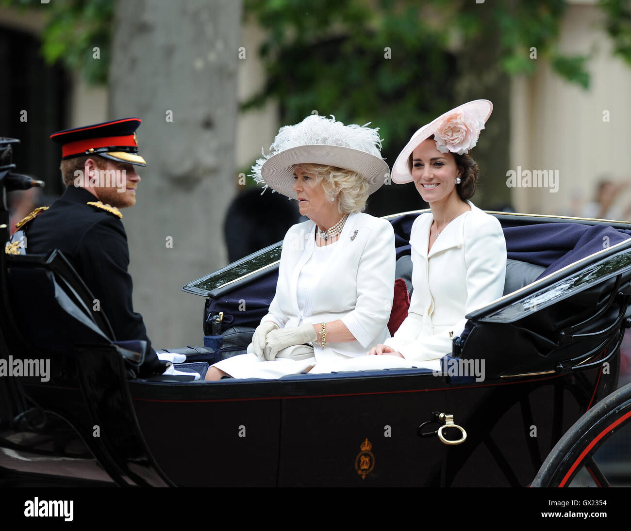 The Queens 90th Birthday is celebrated at the Trooping The Colour ...