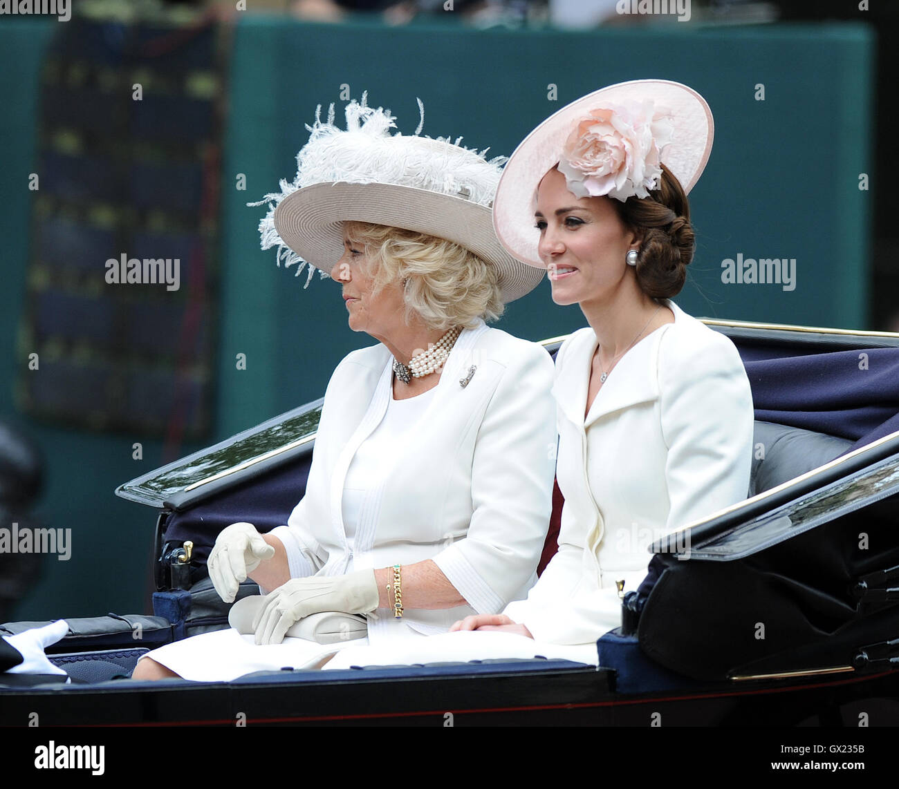 The Queens 90th Birthday is celebrated at the Trooping The Colour ...