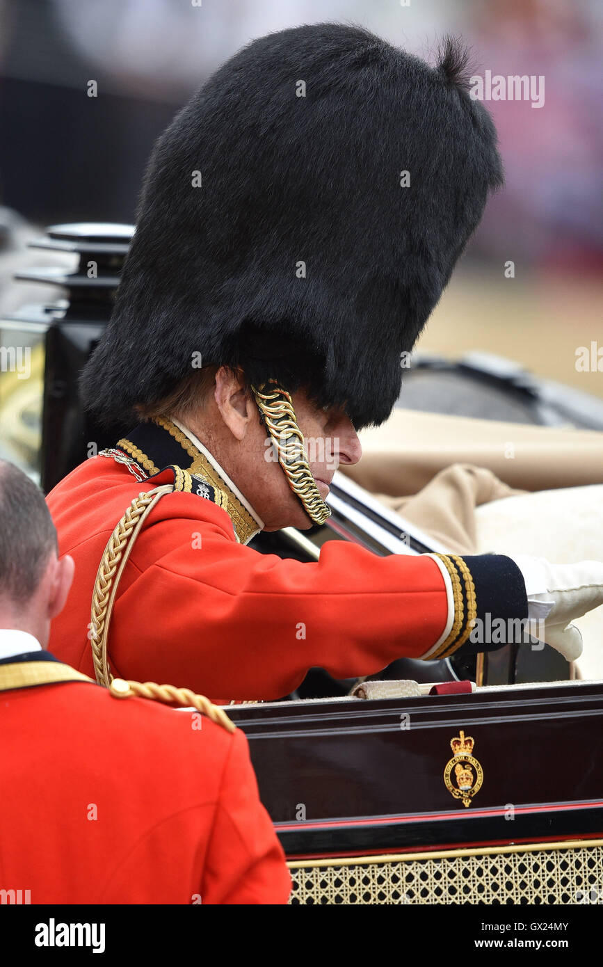 Trooping the Colour held on Horse Guards Parade. Featuring: Prince ...