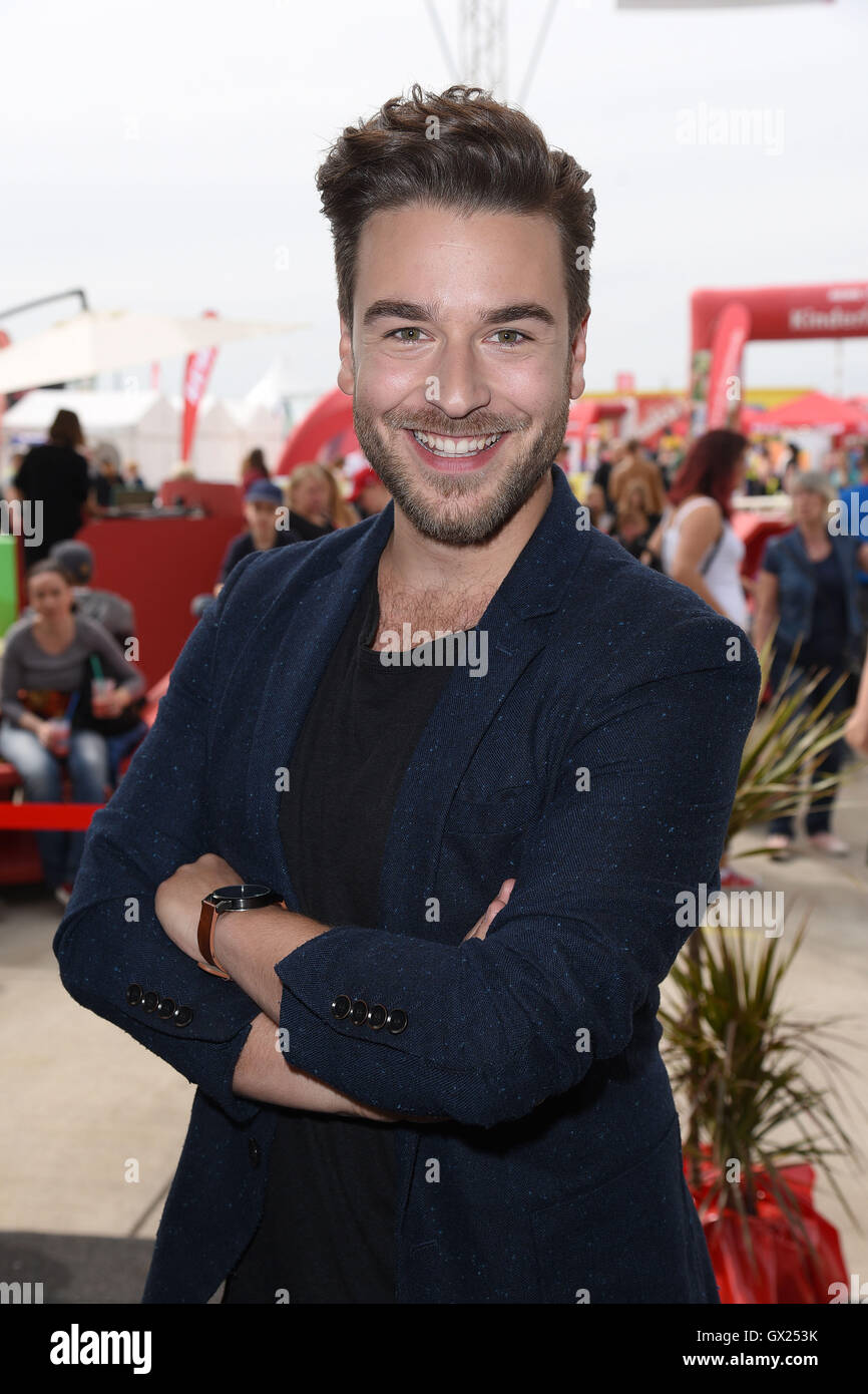 REWE Family event at Flughafen Koeln Bonn. Featuring: Eric Schroth ...