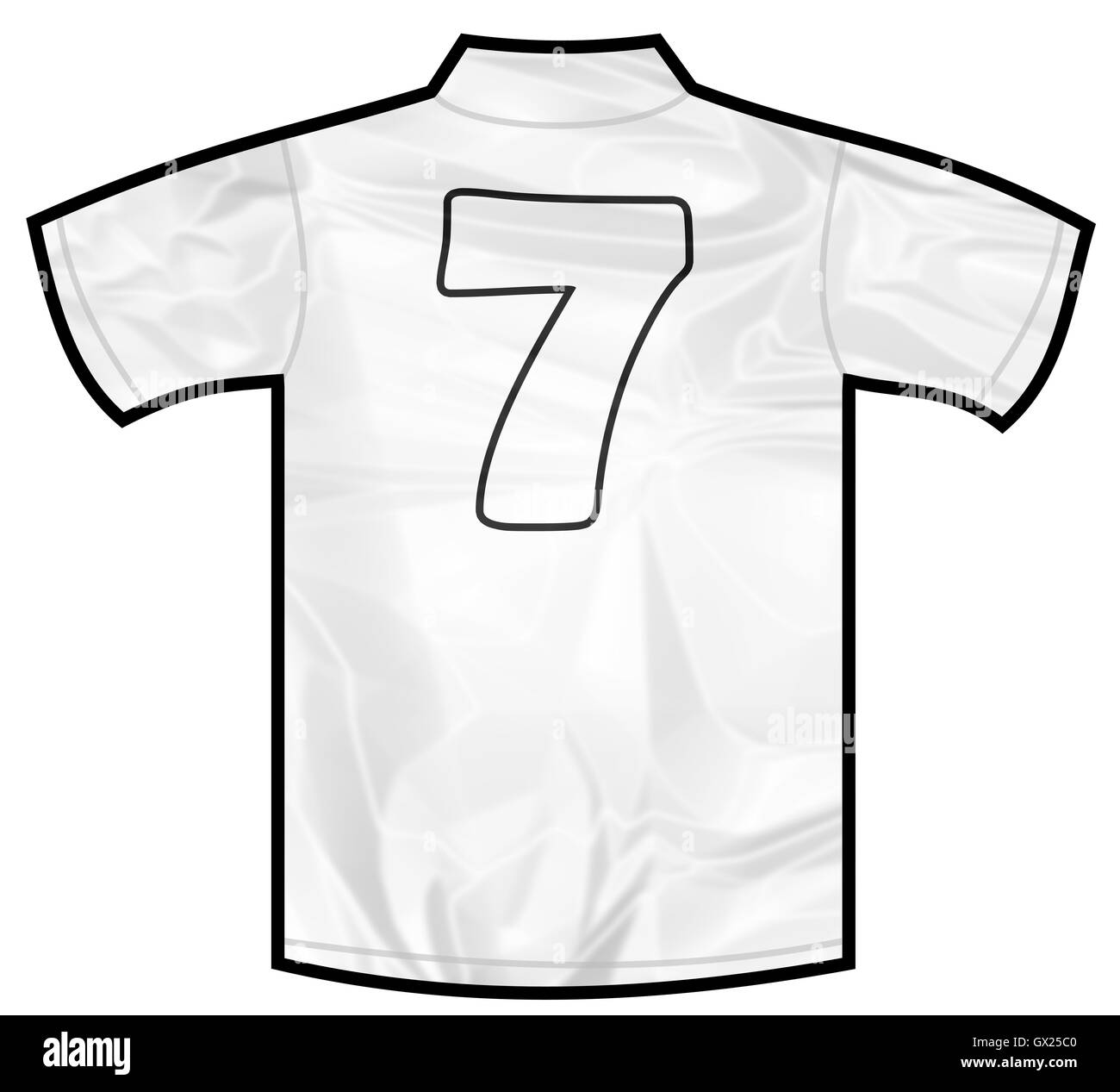 Number seven england football shirt hi-res stock photography and images ...