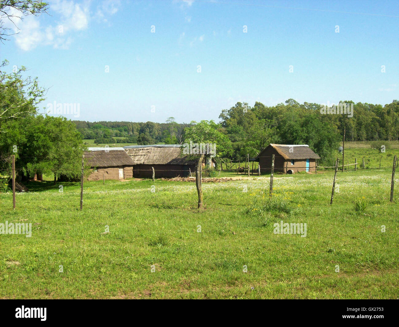 mud house in the countryside Stock Photo - Alamy