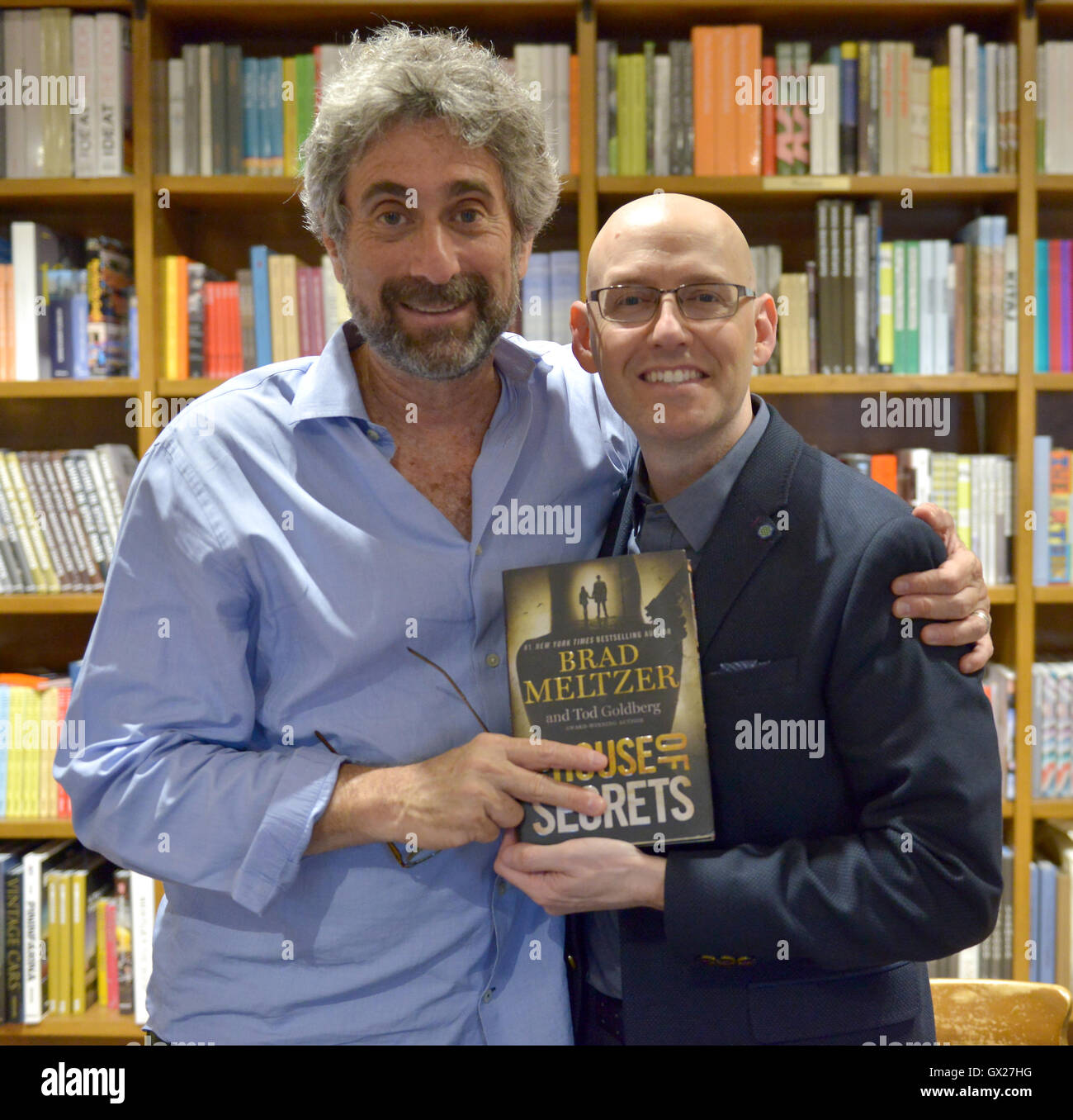 Author Brad Meltzer signs copies of his new book 'The House of Secrets ...