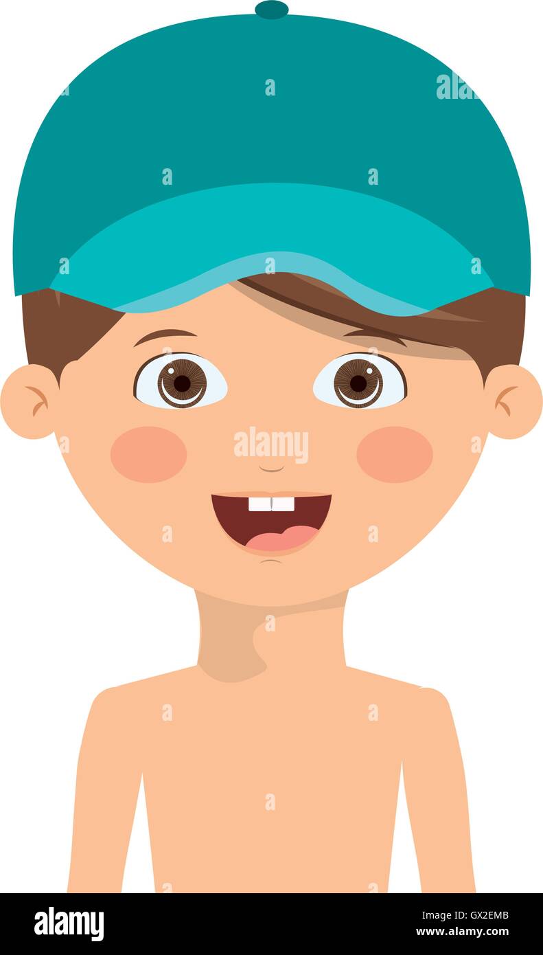 Happy boy cartoon design Stock Vector Image & Art - Alamy
