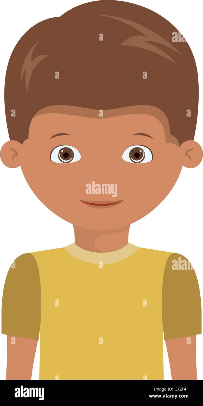 Happy boy cartoon design Stock Vector Image & Art - Alamy