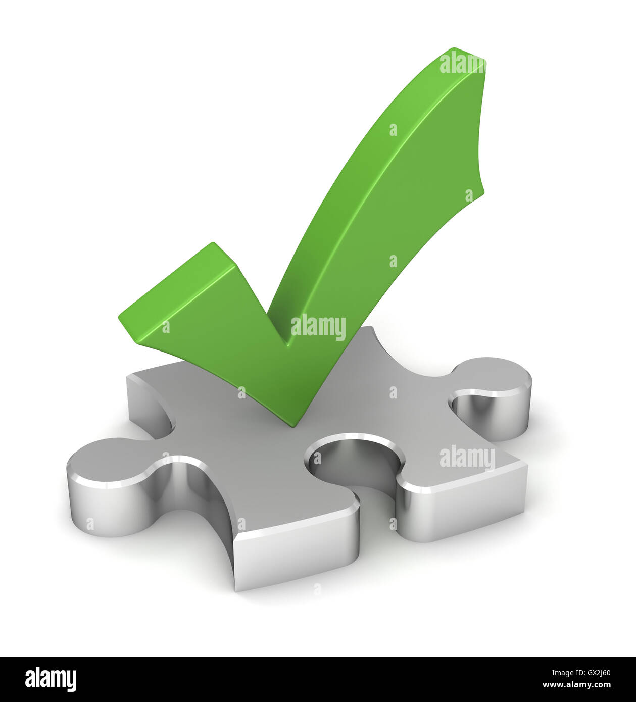 Check mark 3d Cut Out Stock Images & Pictures - Alamy