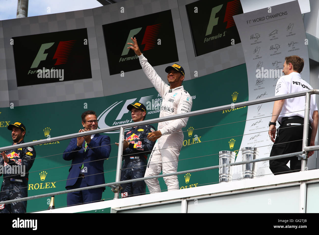 Lewis Hamilton; AMG Mercedes F1 Team; 2016 German Gp; Hockenheim Stock ...