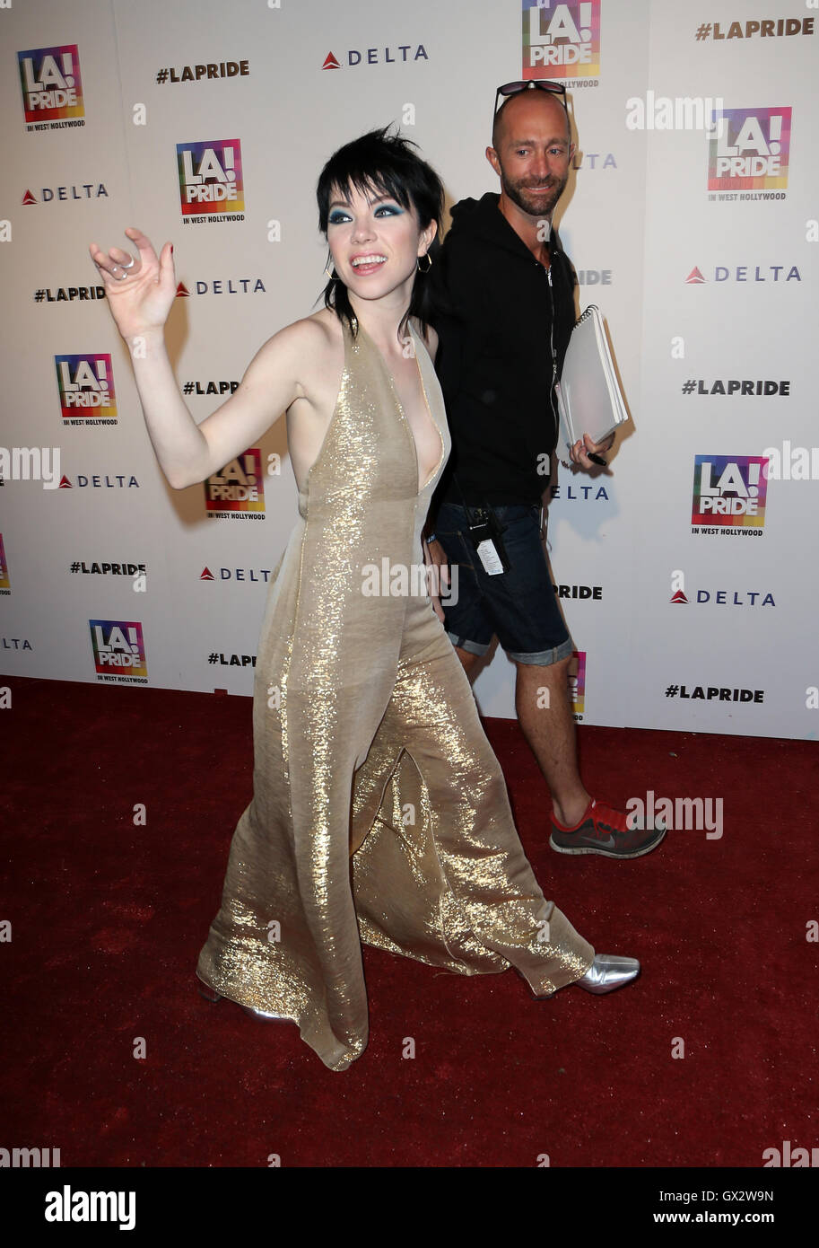 2016 LA Pride Festival Day 3 Featuring: Carly Rae Jepsen Where: West ...