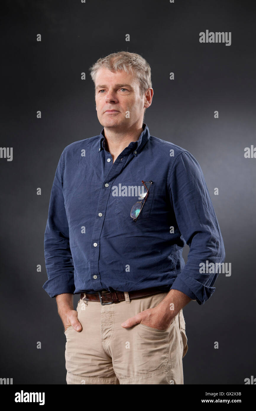 Mark Haddon, the English novelist, at the Edinburgh International Book ...