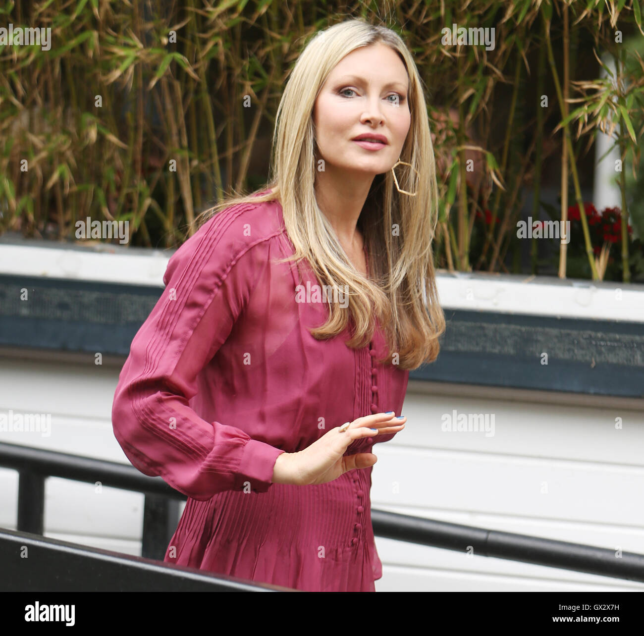 Caprice outside ITV Studios today Featuring: Caprice Where: London ...
