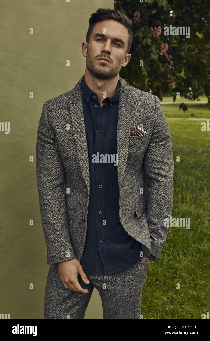 Big Brother contestant Alex Cannon poses for a photoshoot in London ...