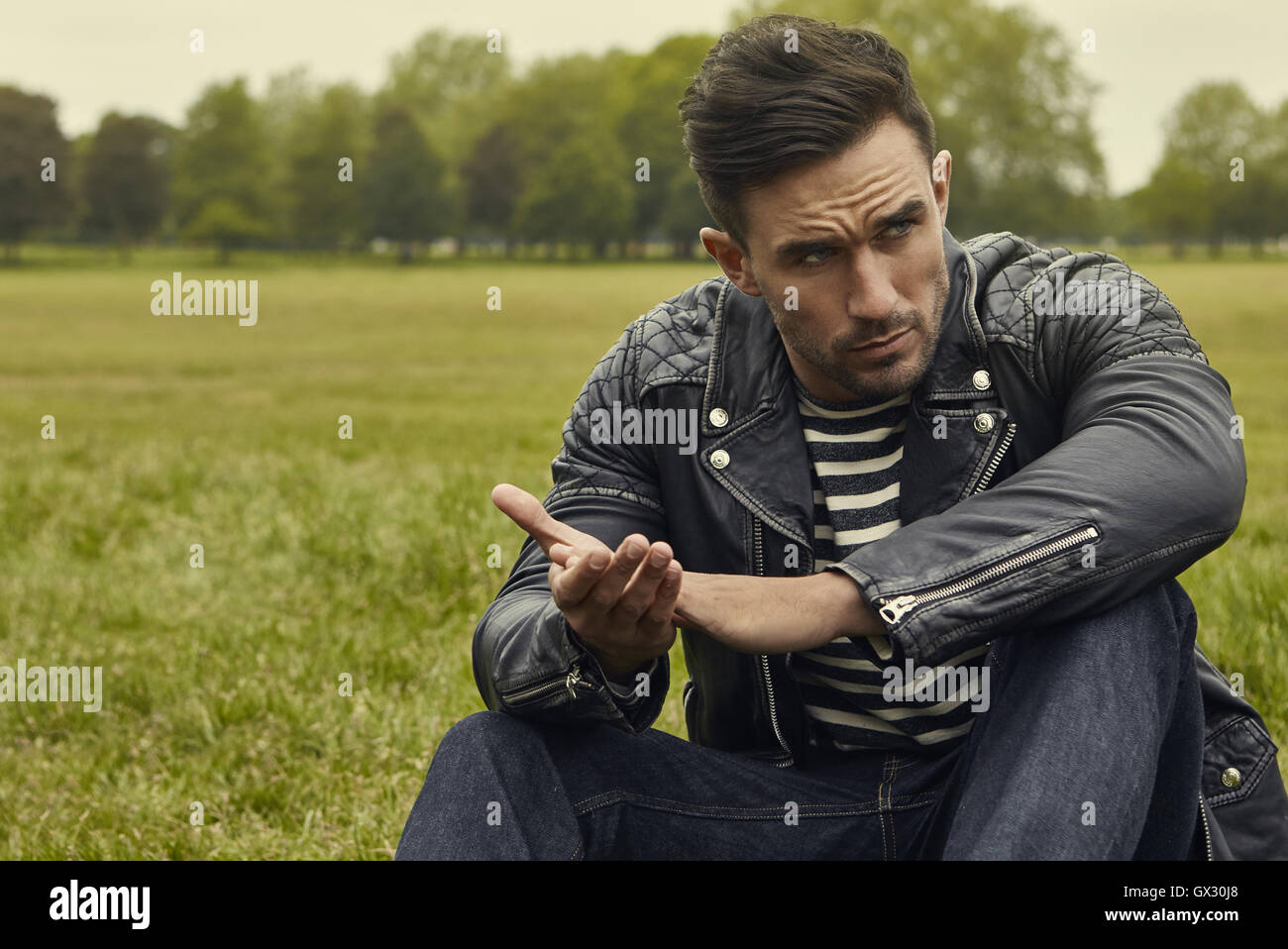 Big Brother contestant Alex Cannon poses for a photoshoot in London ...