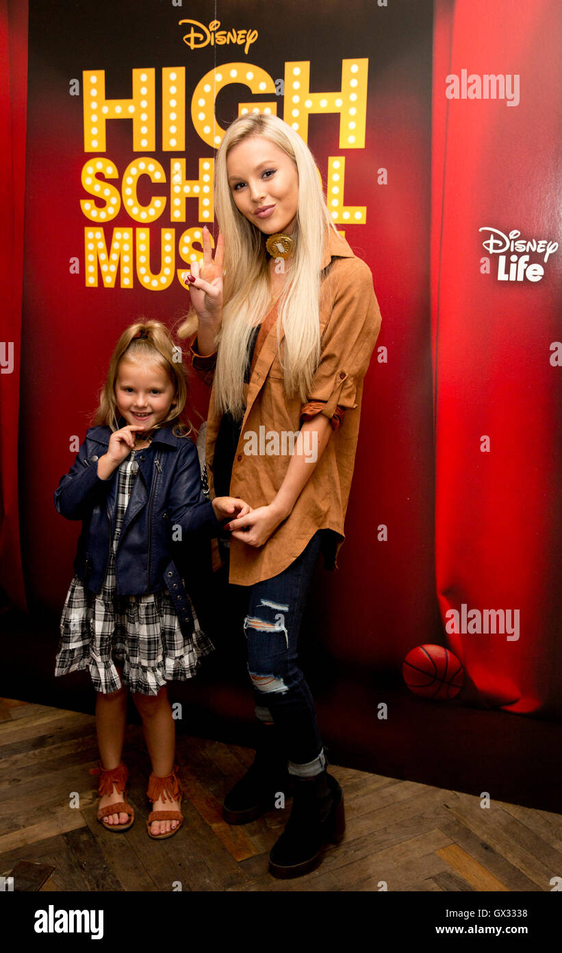 Betsy-Blue English and her younger sister attend a 10 Year Anniversary ...