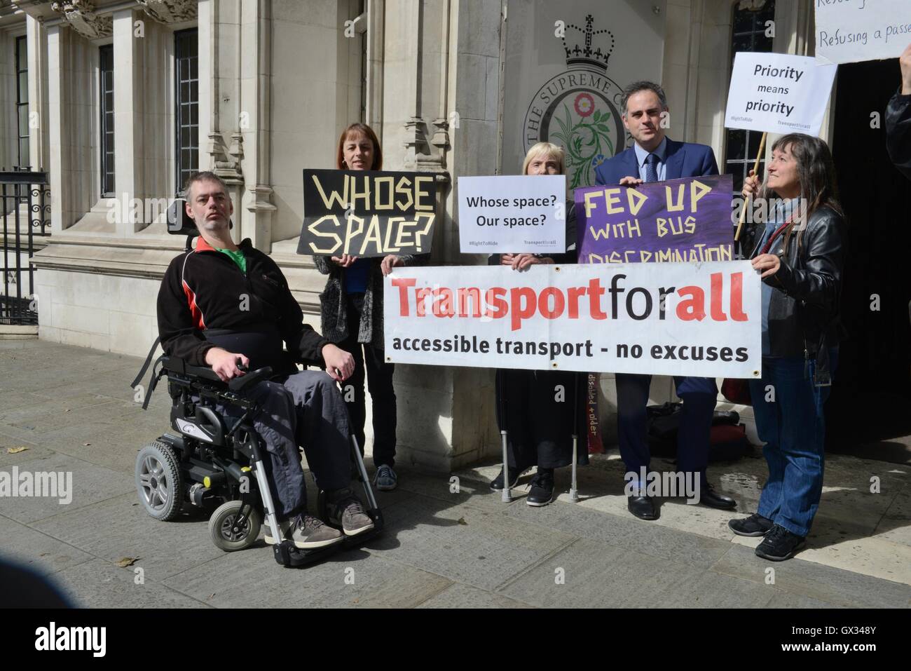 The hearing centres around wheelchair user Doug Paulley who says he was ...
