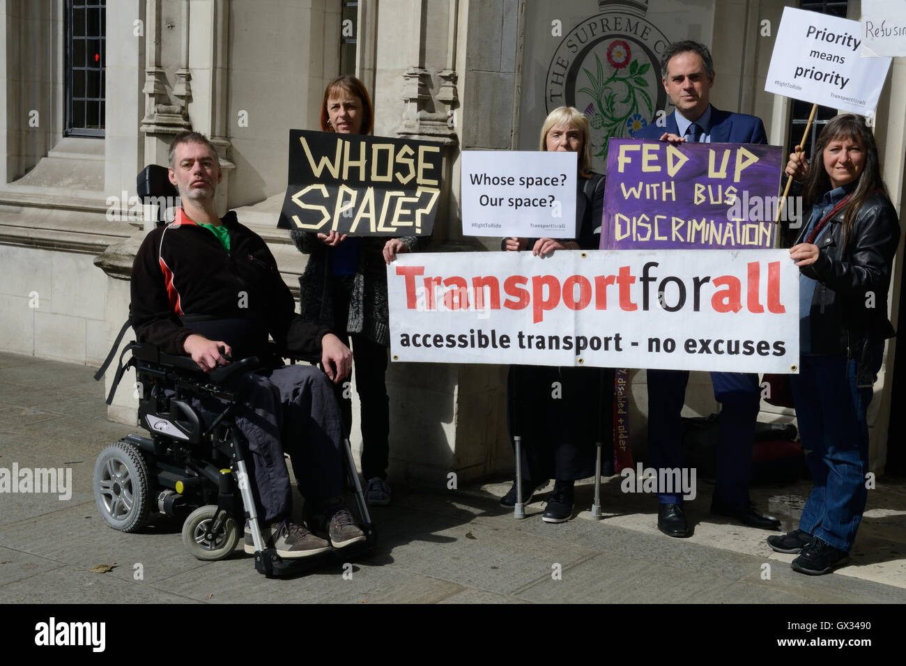 The hearing centres around wheelchair user Doug Paulley who says he was ...