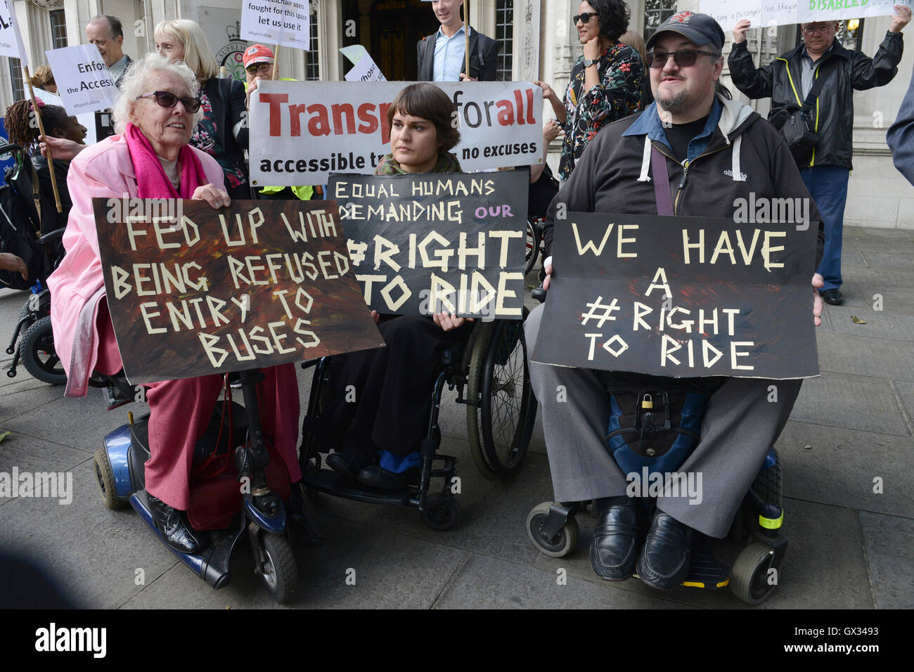 The hearing centres around wheelchair user Doug Paulley who says he was ...