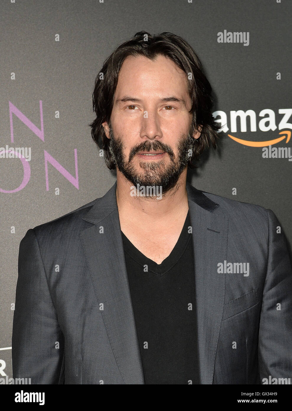 The Neon Demon Los Angeles Premiere Featuring: Keanu Reeves Where ...