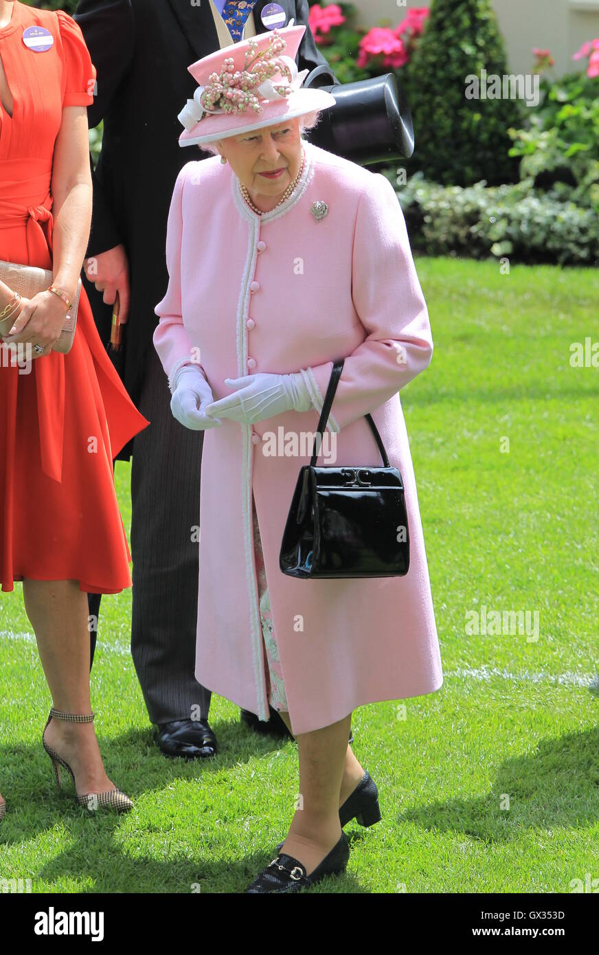 Royal Ascot held at Ascot Racecourse - Day 2 Featuring: Queen Elizabeth ...