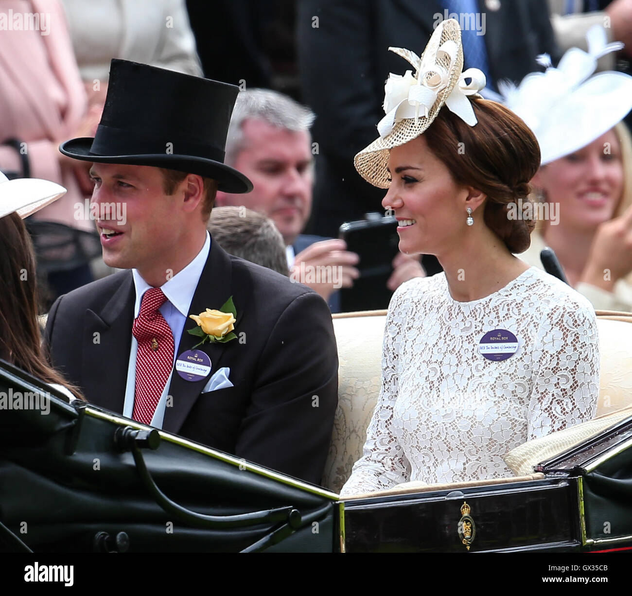 Sightings - Royal Ascot - Day 2 Featuring: Prince William Duke of ...
