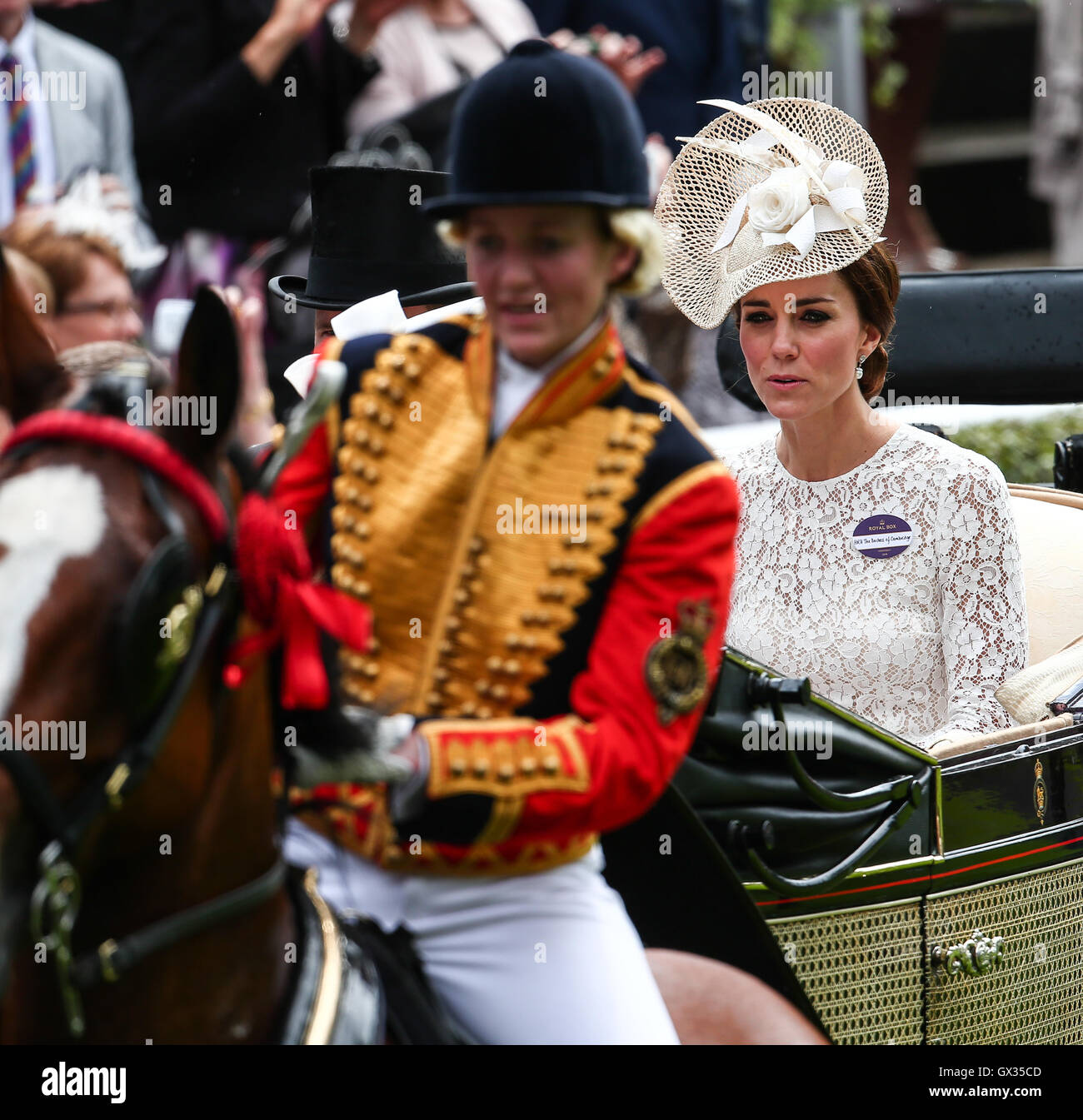 Sightings - Royal Ascot - Day 2 Featuring: Catherine Duchess of ...