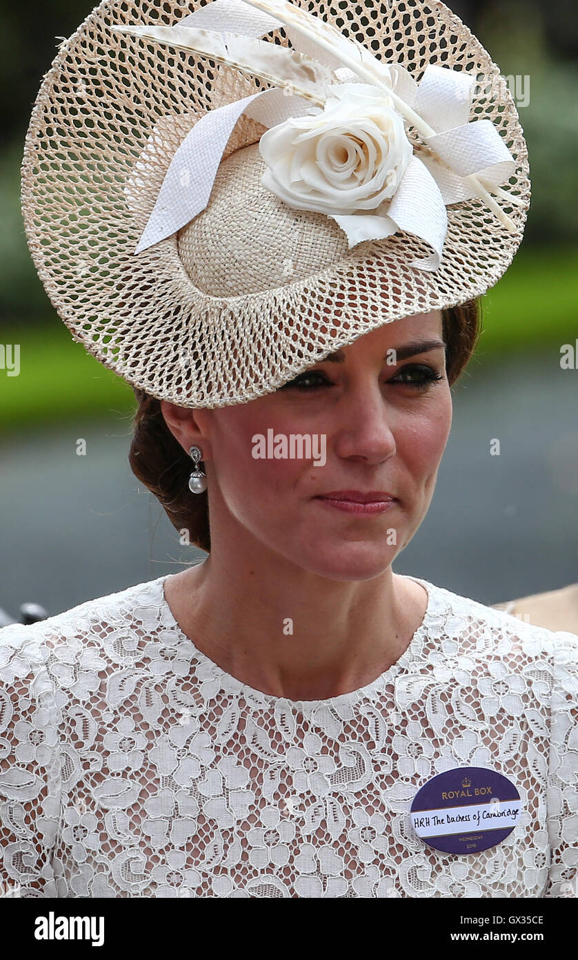 Sightings - Royal Ascot - Day 2 Featuring: Catherine Duchess of ...