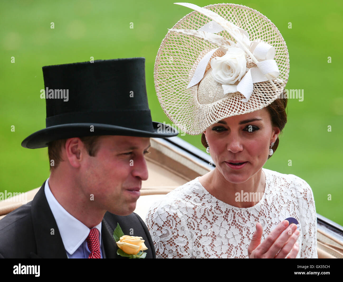 Sightings - Royal Ascot - Day 2 Featuring: Prince William Duke of ...