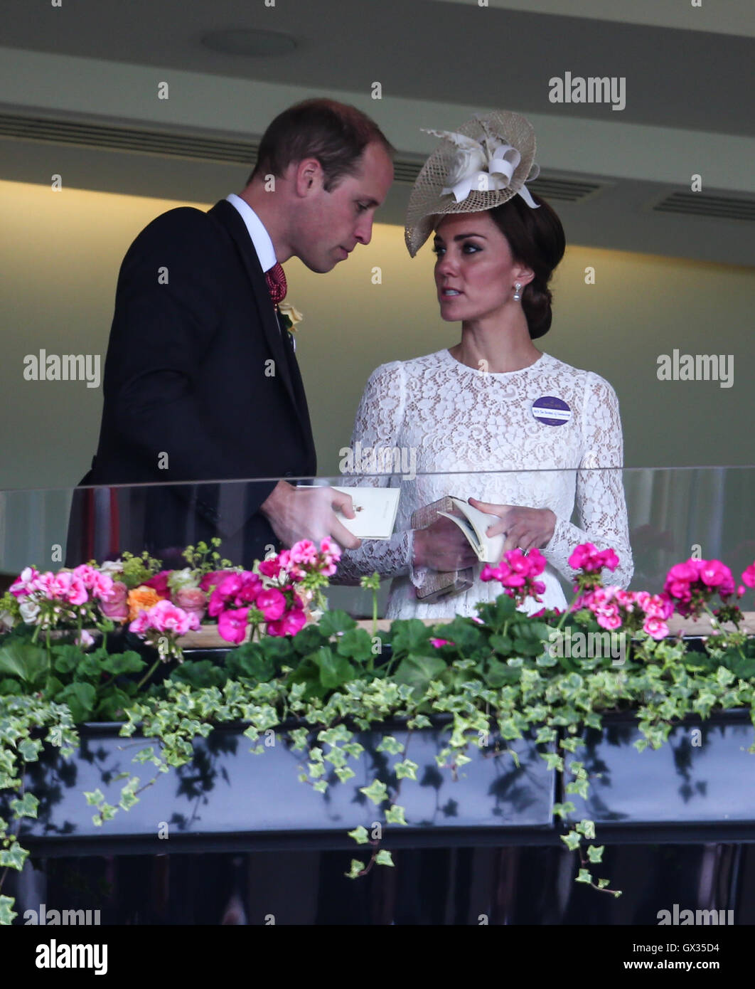Sightings - Royal Ascot - Day 2 Featuring: Prince William Duke of ...