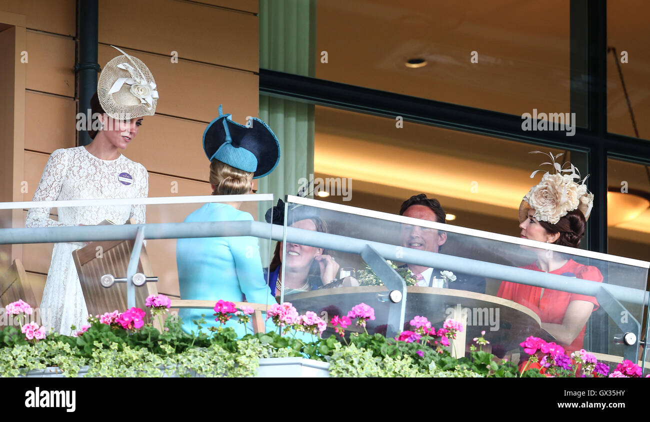 Sightings - Royal Ascot - Day 2 Featuring: Catherine Duchess of ...