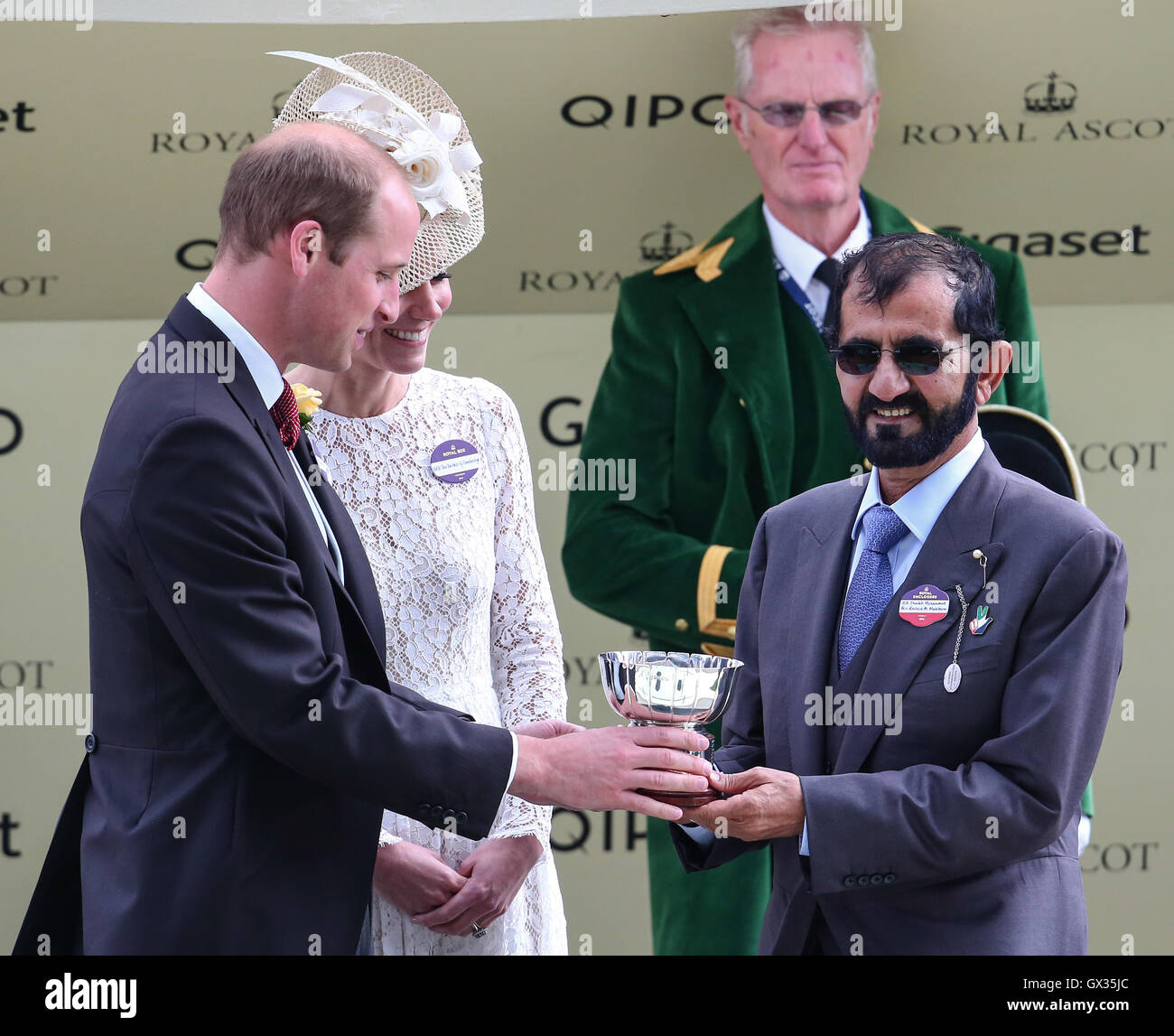 Sightings - Royal Ascot - Day 2 Featuring: Prince William Duke of ...