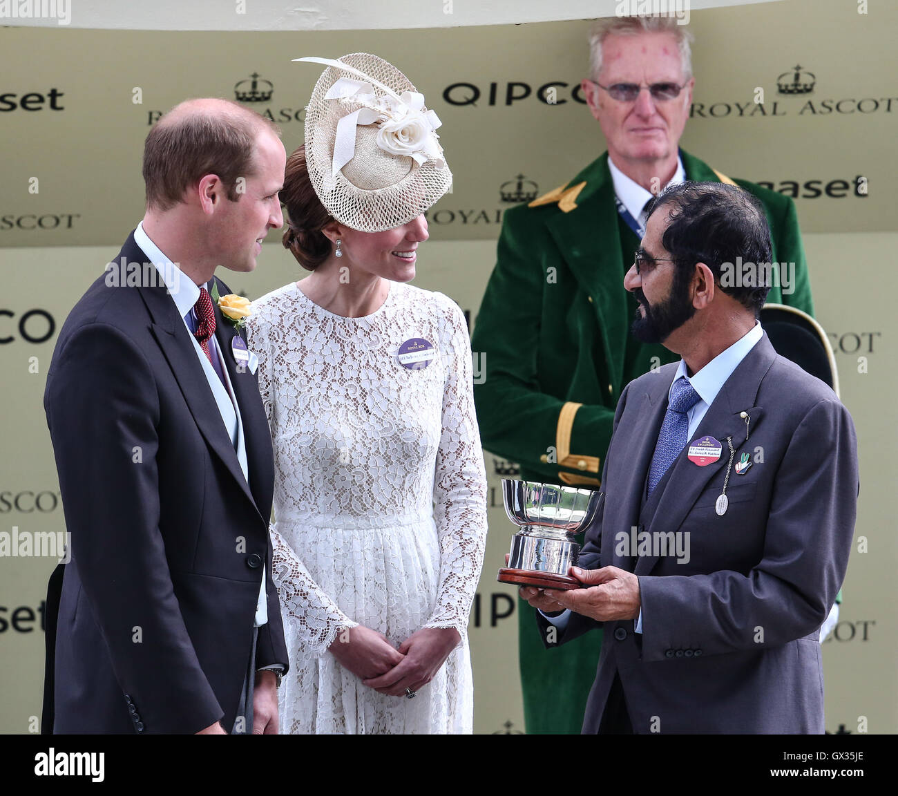 Sightings - Royal Ascot - Day 2 Featuring: Prince William Duke of ...