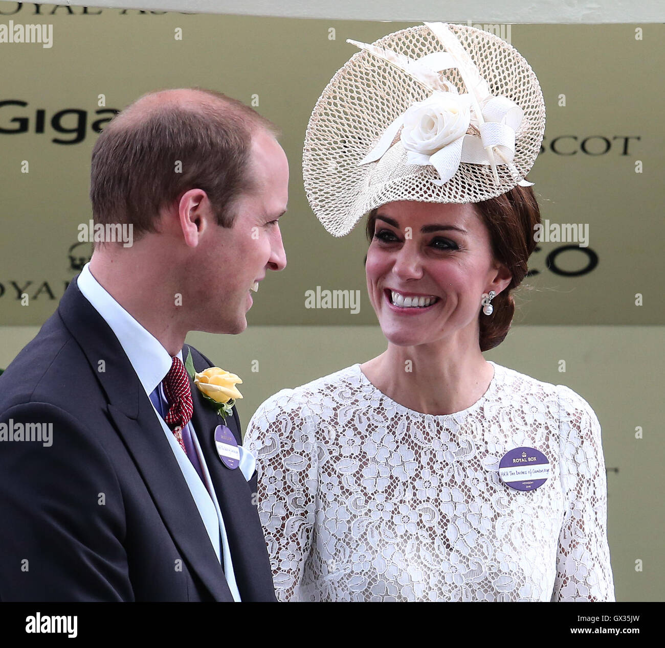 Sightings - Royal Ascot - Day 2 Featuring: Prince William Duke of ...