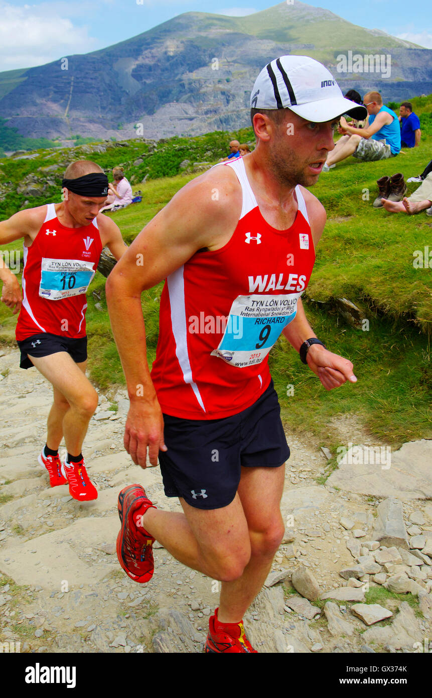 Snowdon International Mountain Race Stock Photo - Alamy