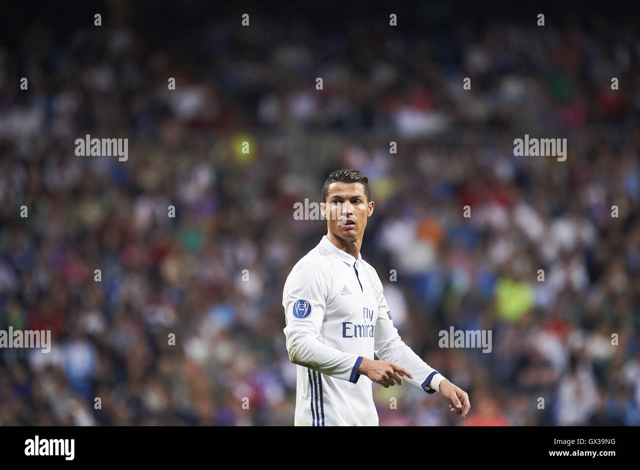 Madrid, Spain. 14th Sep, 2016. Cristiano Ronaldo (forward; Real Madrid ...