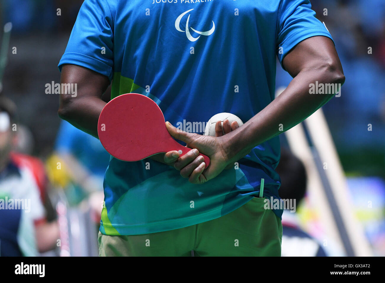 Rio de Janeiro, Brazil. 14th Sep, 2016. Referee Boccia : Individual BC3 ...