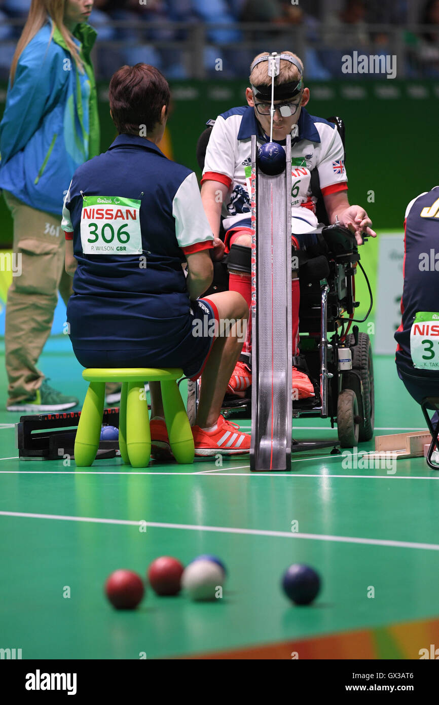 Boccia 2016 paralympics hi-res stock photography and images - Alamy