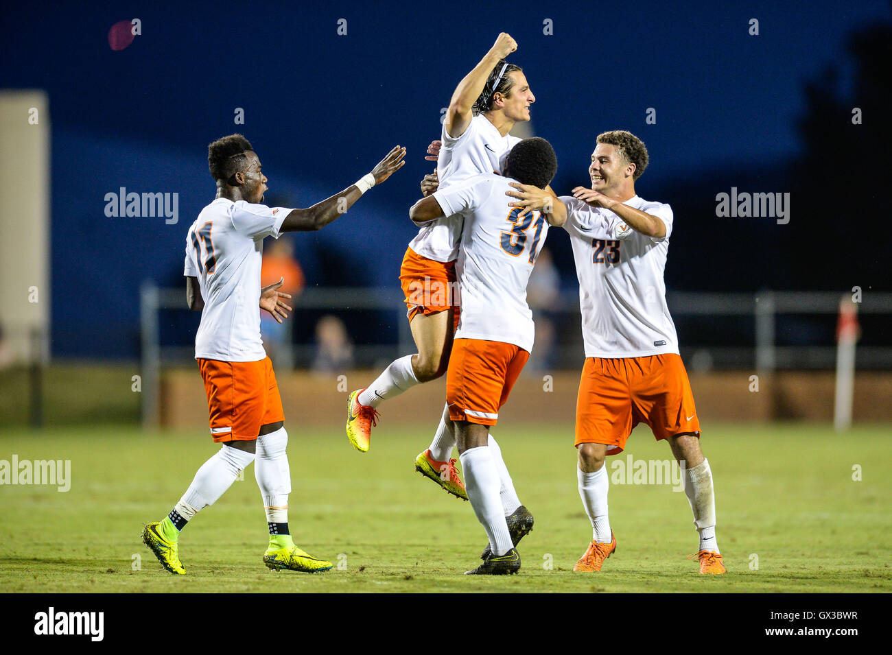 Charlottesville, Virginia, USA. 14th Sep, 2016. PABLO AGUILAR (8 ...