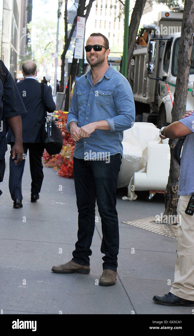 New York, USA. 14th September, 2016. Sullivan Stapleton at Today Show ...