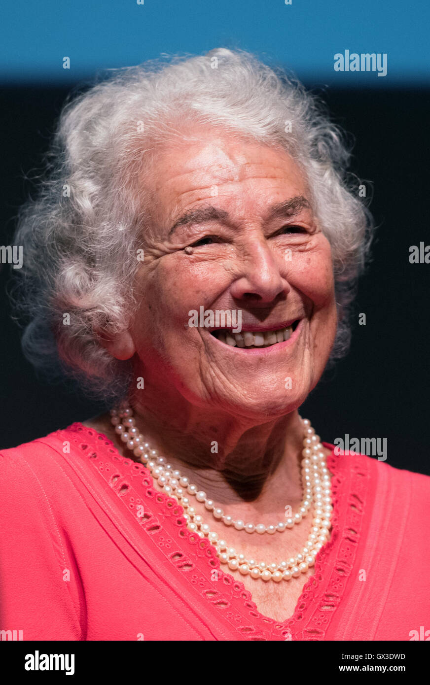 Berlin, Germany. 15th Sep, 2016. Author Judith Kerr presents her book ...