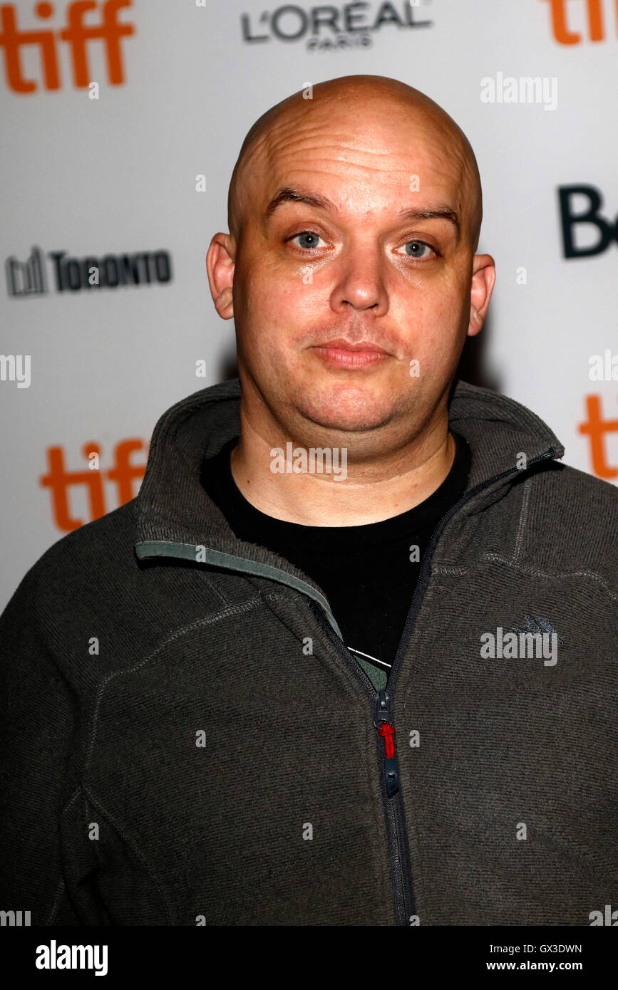 Toronto, Canada. 15th Sep, 2016. Director Colm McCarthy attends the premiere of the movie 'Una ...