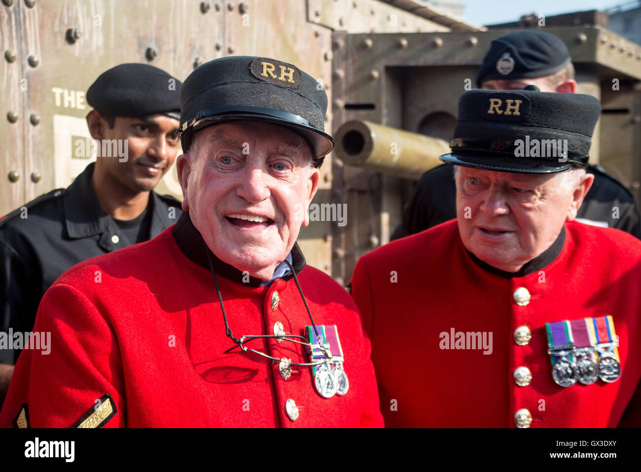 London, UK - 15th September 2016. Celebrating the 100th anniversary of ...
