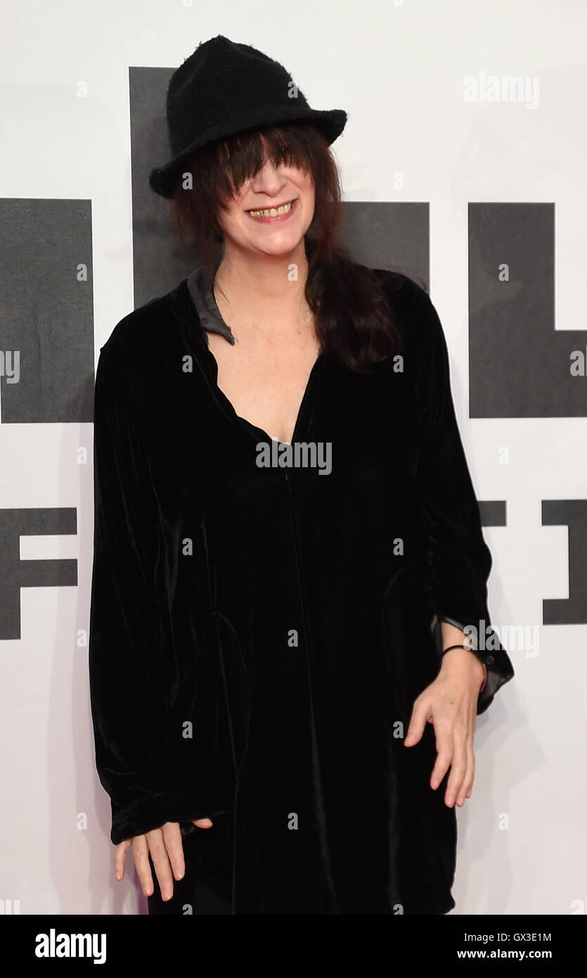 Actress Amanda Plummer arrives on the red carpet during the Filmfest ...